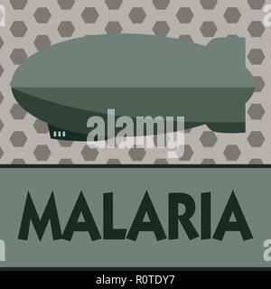 Word writing text Malaria. Business concept for Life threatening ...