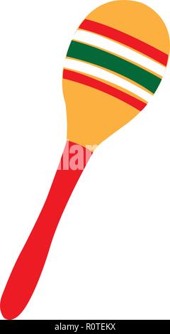 Isolated colored maraca Stock Vector Image & Art - Alamy