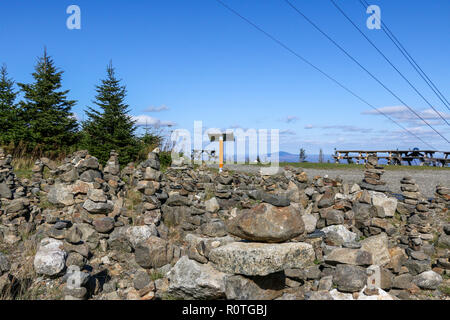 Fantastic Stone Statues at the Top of Saint Joseph Mont in Mont ...