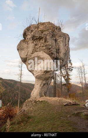 Amazing Autumn Landscape of Rock Formation Devil's town in Radan ...