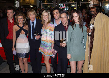 The cast, Carmen Electra, Owen Wilson, Amy Smart, the director Todd ...