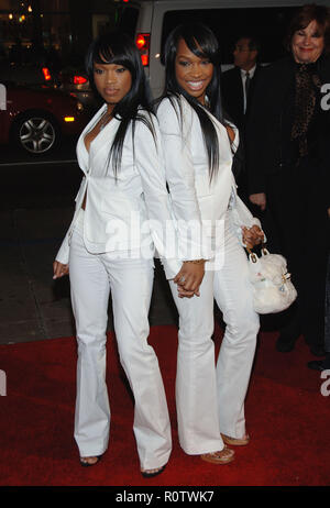 KHADIJAH HAQQ & MALIKA HAQQ ATL FILM PREMIERE CHINESE THEATRE HOLLYWOOD ...