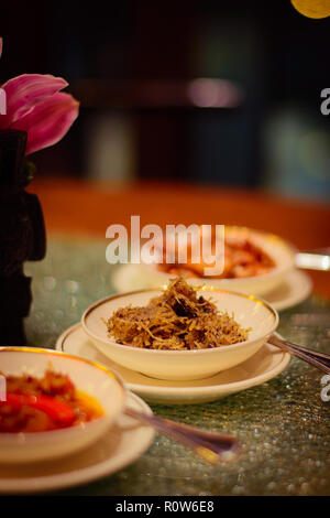 condiments and sauces, appetisers to accompany chinese food Stock Photo ...