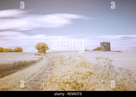 inchdrewer castle banff aberdeenshire scotland Stock Photo - Alamy