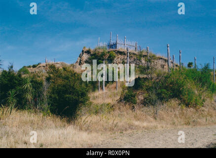 Otatara Pa Maori historic village in Taradale, Napier Hawke's Bay Stock ...
