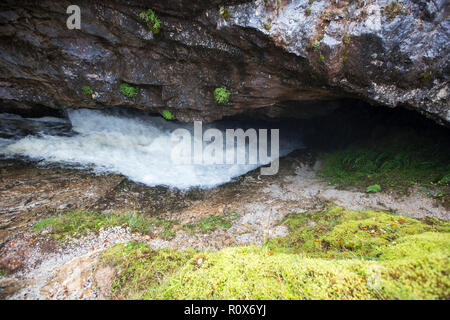The Traligill caves at Inchnadamph, Assynt, Scotland, UK Stock Photo ...
