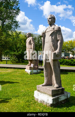 Statue of Lenin, Sculptures Park, Moscow, Russia, Europe Stock Photo ...