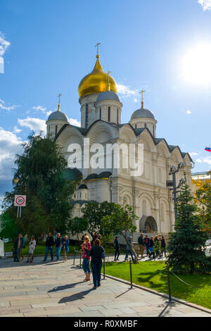 The Archangel Cathedral in Moscow, Russia, is an iconic example of ...