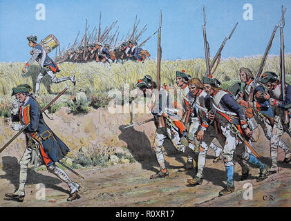 Digital improved reproduction, Seven Years' War, global conflict fought ...