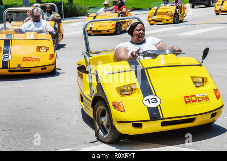 Miami Beach Florida,rental,Go Car Tours,GPS guided tour,Black woman ...