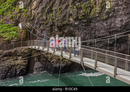 The Gobbins Walk Way Stock Photo - Alamy