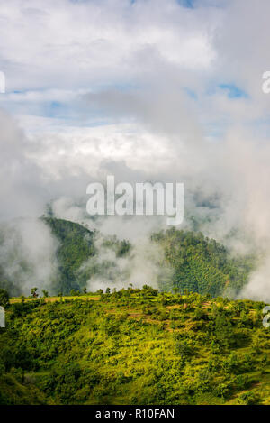 Landscape of Village in Uttrakhand Near Bhimtal / Nainital Stock Photo ...