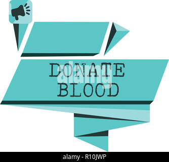 Word writing text Blood Donors Wanted. Business concept for Looking for ...