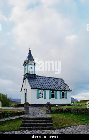 Þingvallakirkja - Þingvellir Church in the Pingvellir / Thingvellir ...