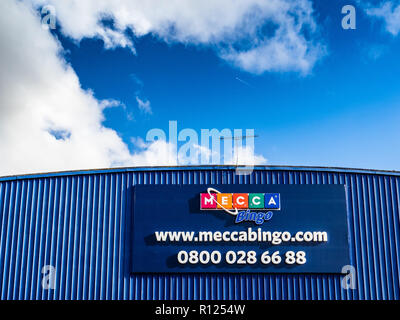 Mecca Bingo Hall in Stevenage New Town centre Stock Photo - Alamy