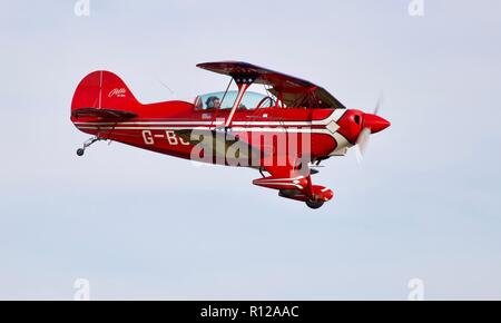 Pitts Special S2A light aerobatic biplane designed by Curtis Pitts ...