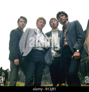 THE SEARCHERS English pop group with John McNally in 1965. Photo Tony ...