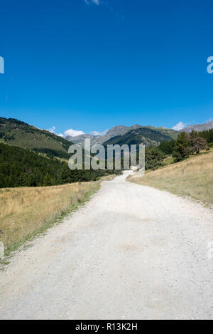 Road to Montgarri in the valley of Aran, Spain Stock Photo - Alamy