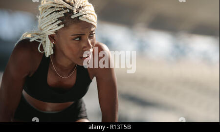 tired athlete lying down Stock Photo - Alamy
