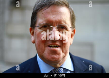 Lord Robertson of Port Ellen, Secretary-General of NATO with his wife ...