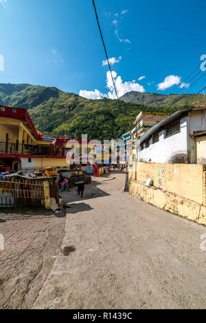 Dharchula, Uttrakhand, India - September 27, 2018 : Dharchula Market in ...