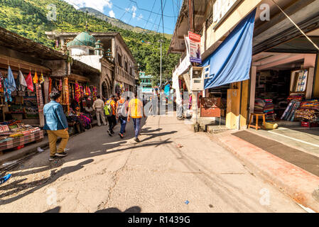 Dharchula, Uttrakhand, India - September 27, 2018 : Dharchula Market in ...