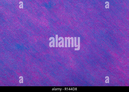 Construction of a bright purple background with navy blue spots of felt ...