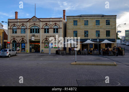 Salamanca Markets, Salamanca Place, Hobart, Tasmania, Australia Stock ...