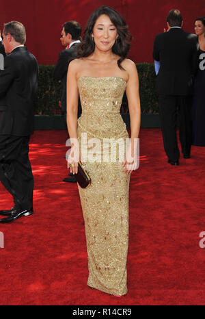 Sandra Ho- 61st Primetime EMMY Awards at the Nokia Theatre In Los ...