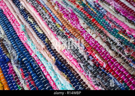 brazil textiles souvenir, background of bright Brazilian rugs Stock ...