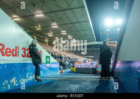 Revie Stand at legendary Elland Road stadium. The stadium, which is the ...