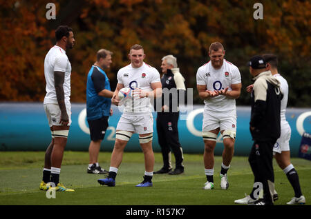 England's Sam Underhill (centre) during the Quilter Nations Series ...