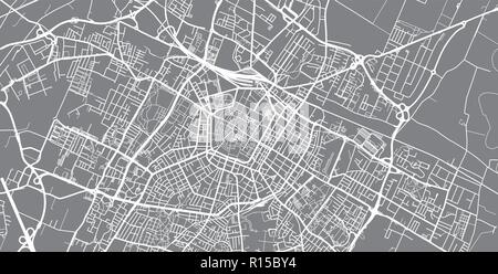 Urban vector city map of Modena, Italy Stock Vector Image & Art - Alamy