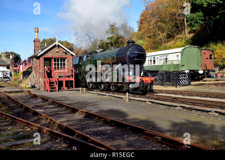 Steam Loco Repton sr no 926 returns to steam on North York Moors Stock ...