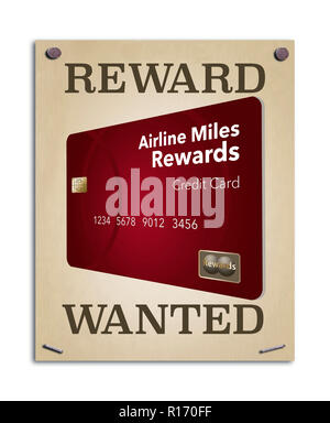 A wanted poster promises a reward and the image on the poster is a cash ...