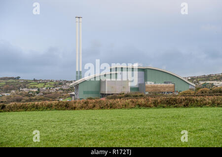 ENERGY RECOVERY CENTRE CORNWALL CERC - SUEZ Stock Photo - Alamy