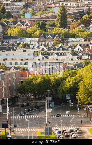 Urban landscape of Rotterdam from Euromast Stock Photo - Alamy