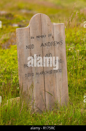 CAPE RANDOM, NEWFOUNDLAND, CANADA - Cemetery at Random Passage movie ...