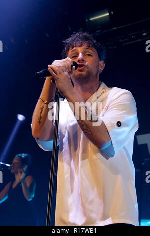 Tom Grennan performs at the Barrowlands Ballroom Featuring: Tom Grennan ...