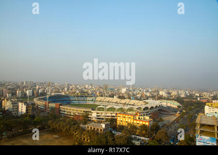Aerial view of Sher -E- Bangla National Cricket Stadium. Mirpur, Dhaka, Bangladesh Stock Photo ...