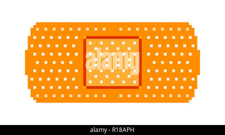 cartoon medical plaster bandage adhesive vector illustration eps 10 ...