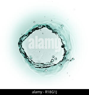 Water Splash closeup from Top View, abstract art Stock Photo - Alamy
