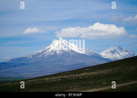 The Mountain Hasan, which is a volcano in the middle of The Turkey. The ...