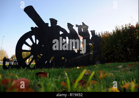 10th November 2018. Bourne Commemorates the 100 year anniversary of the ...