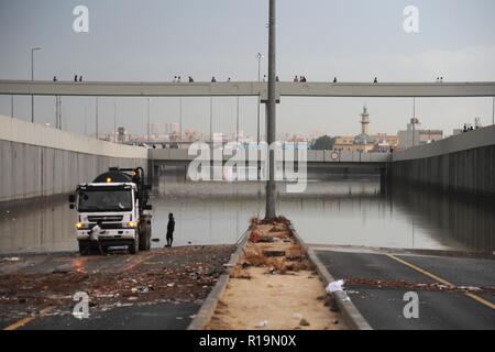 Kuwait City. 10th Nov, 2018. Photo taken on Nov. 10, 2018 shows ...