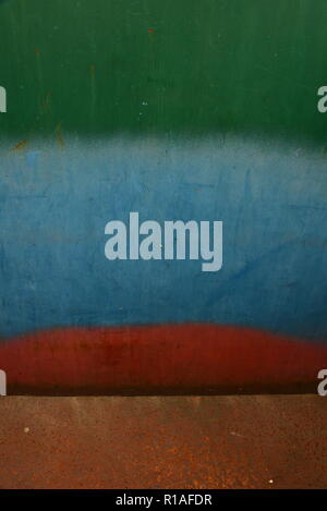 Abstract images inside a clean dumpster Stock Photo - Alamy