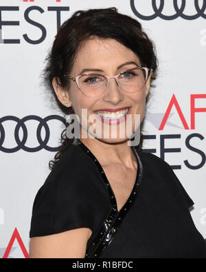 Lisa Edelstein attends the Gala Screening of 'The Kominsky Method' at ...