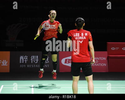 Lee So-hee and Shin Seung-chan of South Korea celebrate after scoring ...