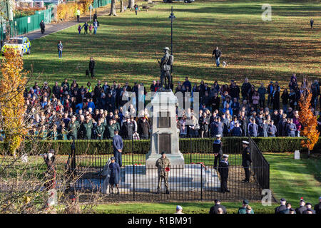The War memorial in Trowbridge Park, Trowbridge, Wiltshire, England, Uk ...