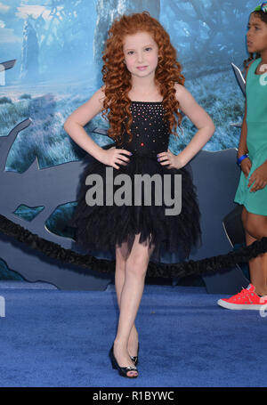 Francesca Capaldi 196 at the Maleficent Premiere at the El Capitan ...